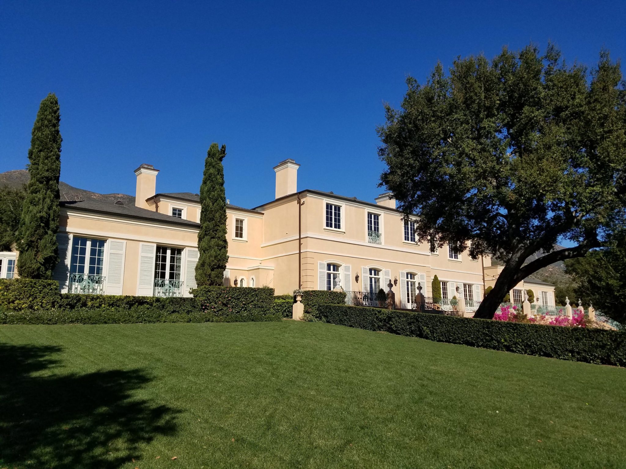 Enchanting French Regency Villa – Architectural Foundation of Santa Barbara