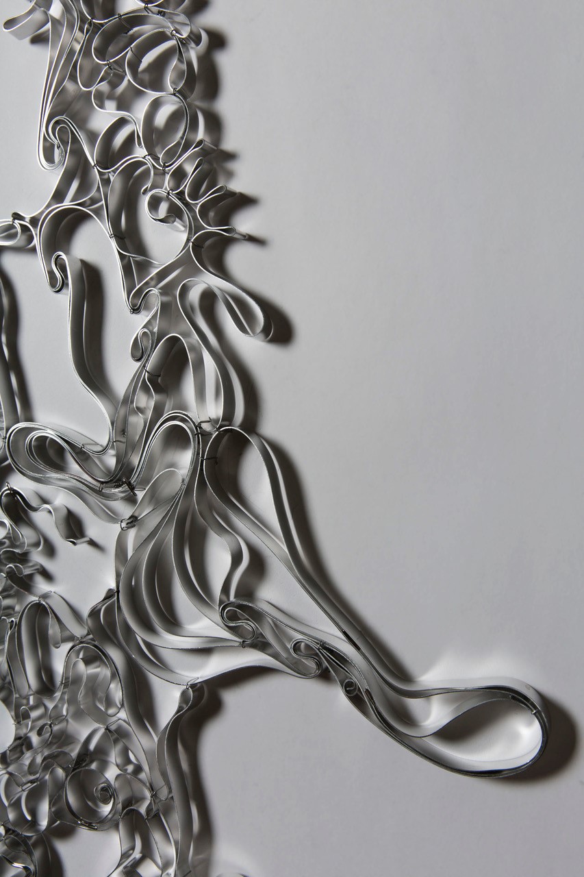 Exhibition - STRETCH: Aluminum Wall Sculpture and Paintings by Barbara ...