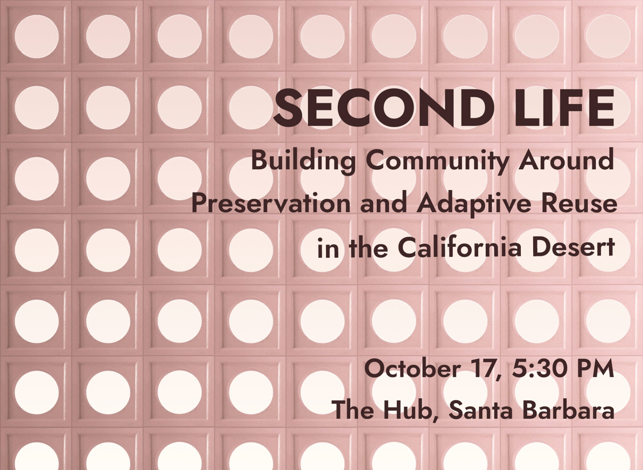 10/17 Presentation & Panel - Second Life: Building Community Around ...